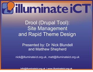 Drool Presentation from Drupalcon2007 | PDF