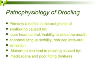 Drooling | PPT