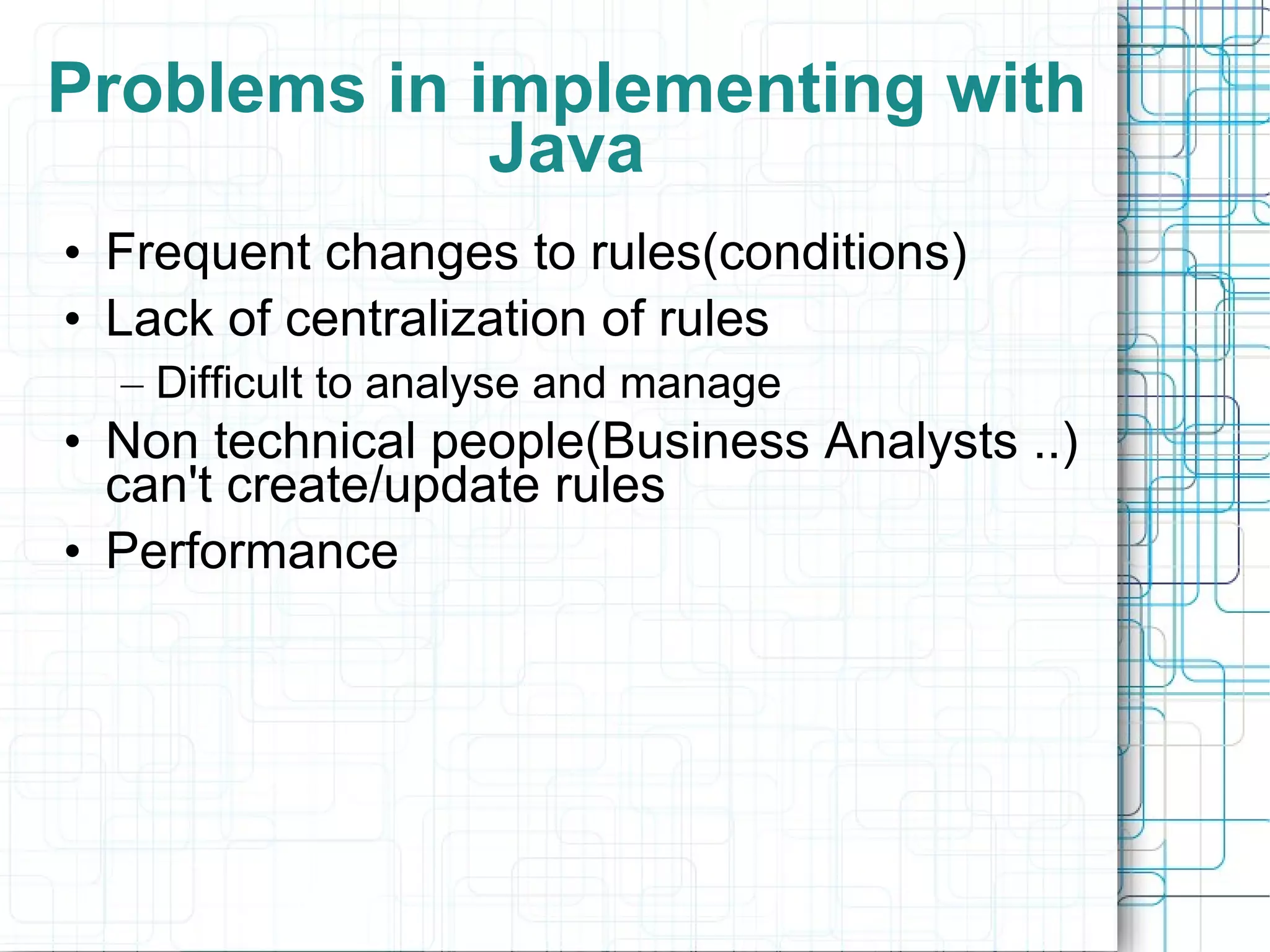 Rules with Drools | PPT