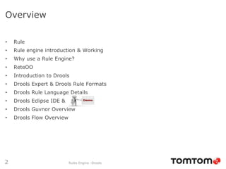 Rule Engine & Drools | PPTX