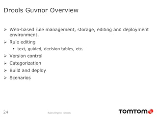Rule Engine & Drools | PPTX