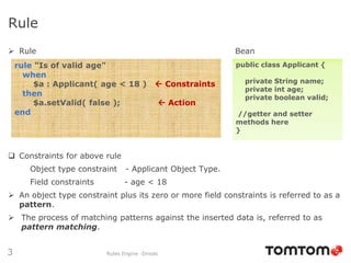 Rule Engine & Drools | PPTX