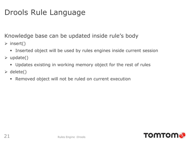 Rule Engine And Drools