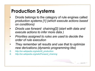 Droolsand Rule Based Systems 2008 Srping | PPT