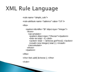Drools rule Concepts | PPTX