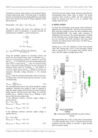 Droop control method for parallel dc converters used in standalone pv ...