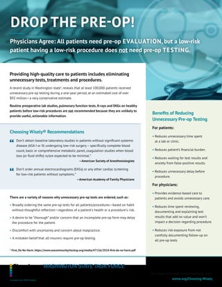 Drop the-pre-op-info-sheet - Washington Health Alliance | PDF