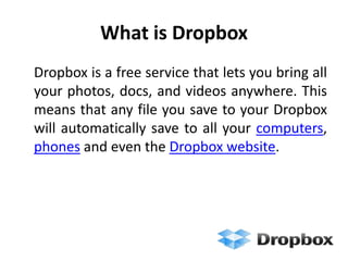 Drop box | PPT