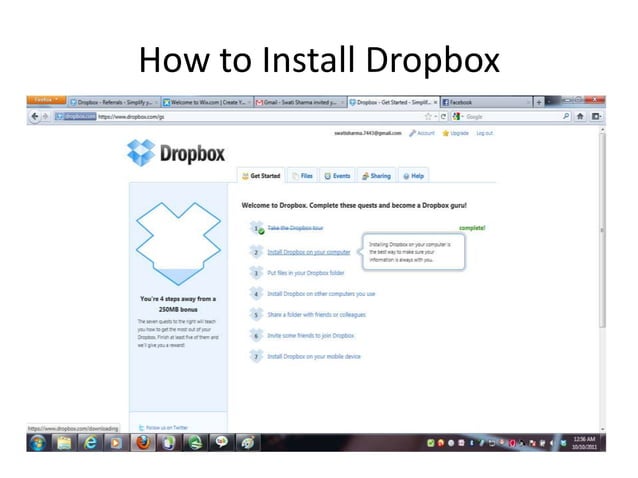 Drop box | PPT