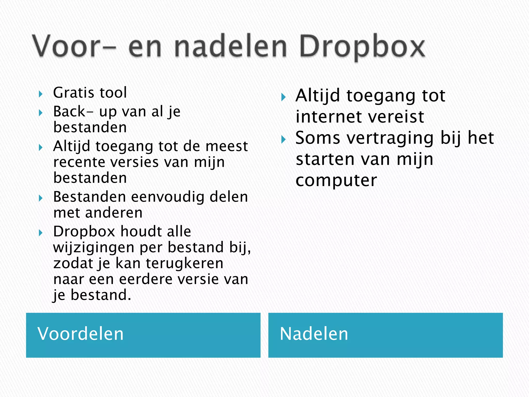 Dropbox Ppt