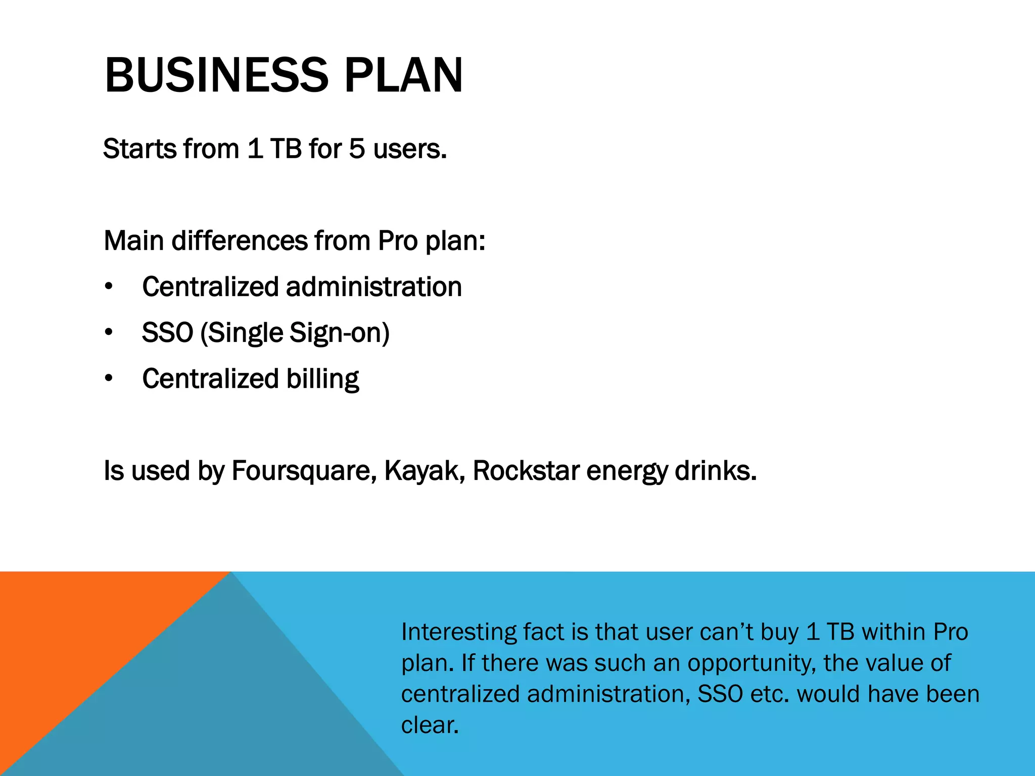 Dropbox pricing strategy | PPT