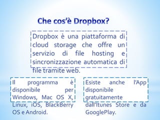 Dropbox | PPTX | Computing | Technology & Computing