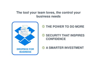 Dropbox for business | PPT