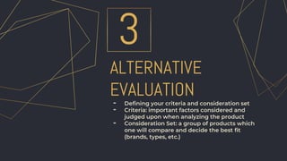 Consumer Decision Making Process | PPTX