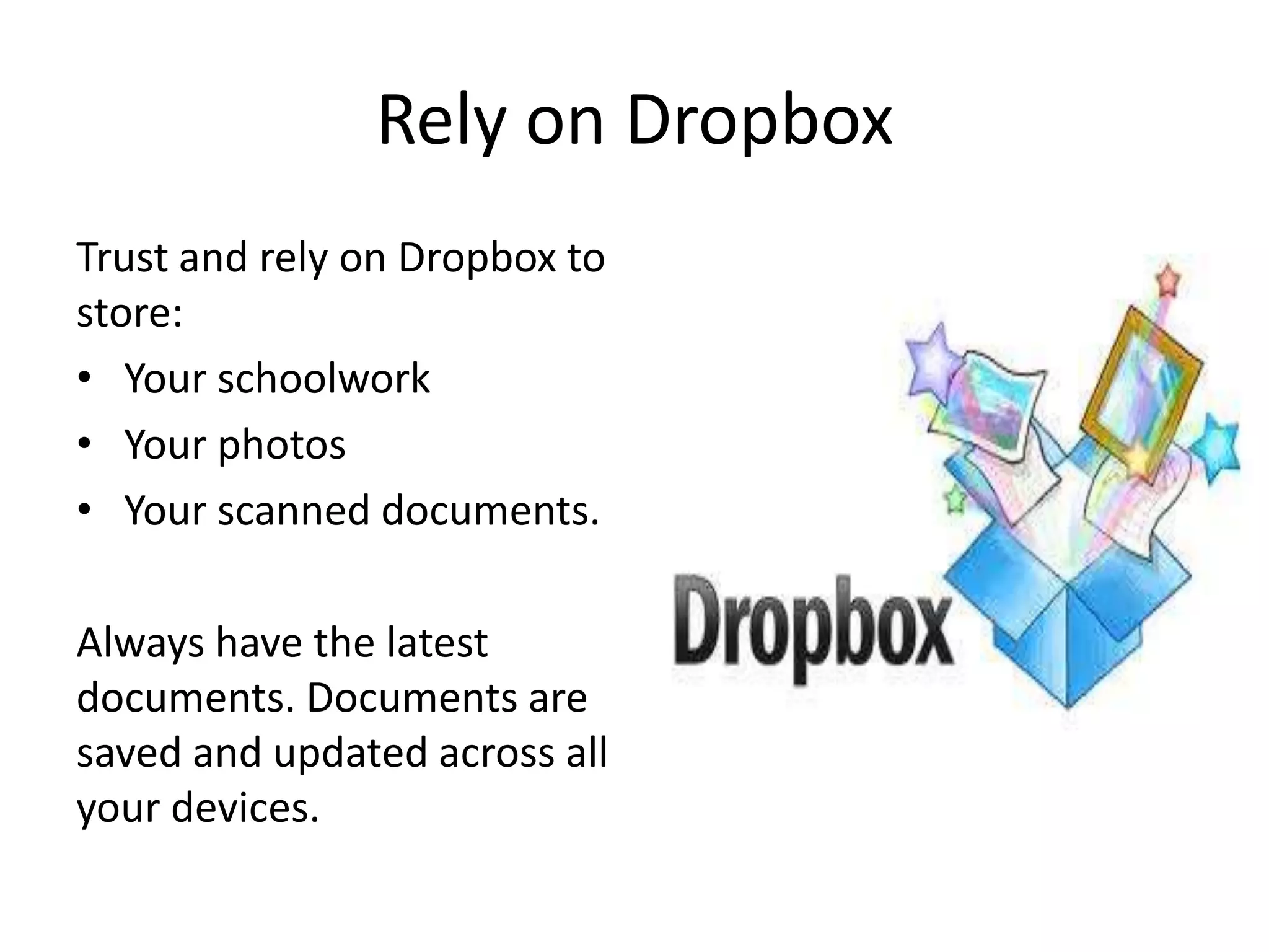 Dropbox powerpoint | PPTX