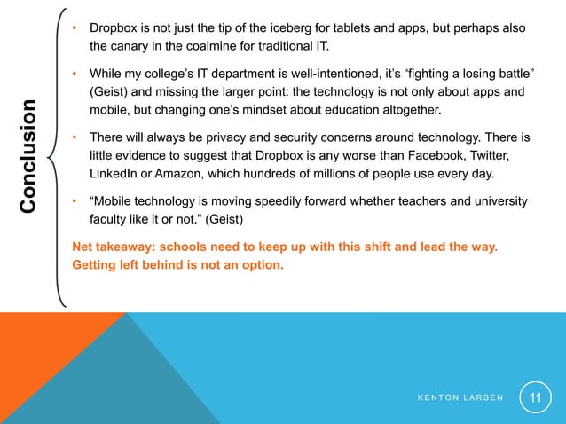 Dropbox presentation | PPTX | Computing | Technology & Computing