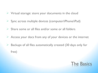 Dropbox: The Basics Plus | PPT