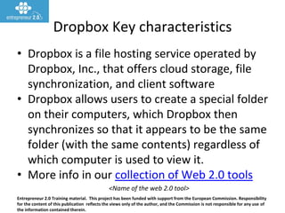 Dropbox, presentation | PPT
