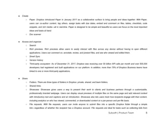 Dropbox S1 Analysis | PPT