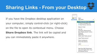 How to Use Dropbox - A She's A Geek Guide | PDF