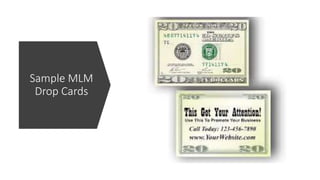 MLM Drop Cards Overview | PPTX