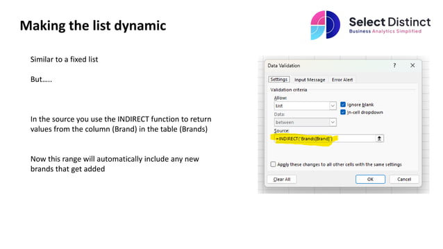 How to Create Drop Down Lists in Excel, step by step | PPTX