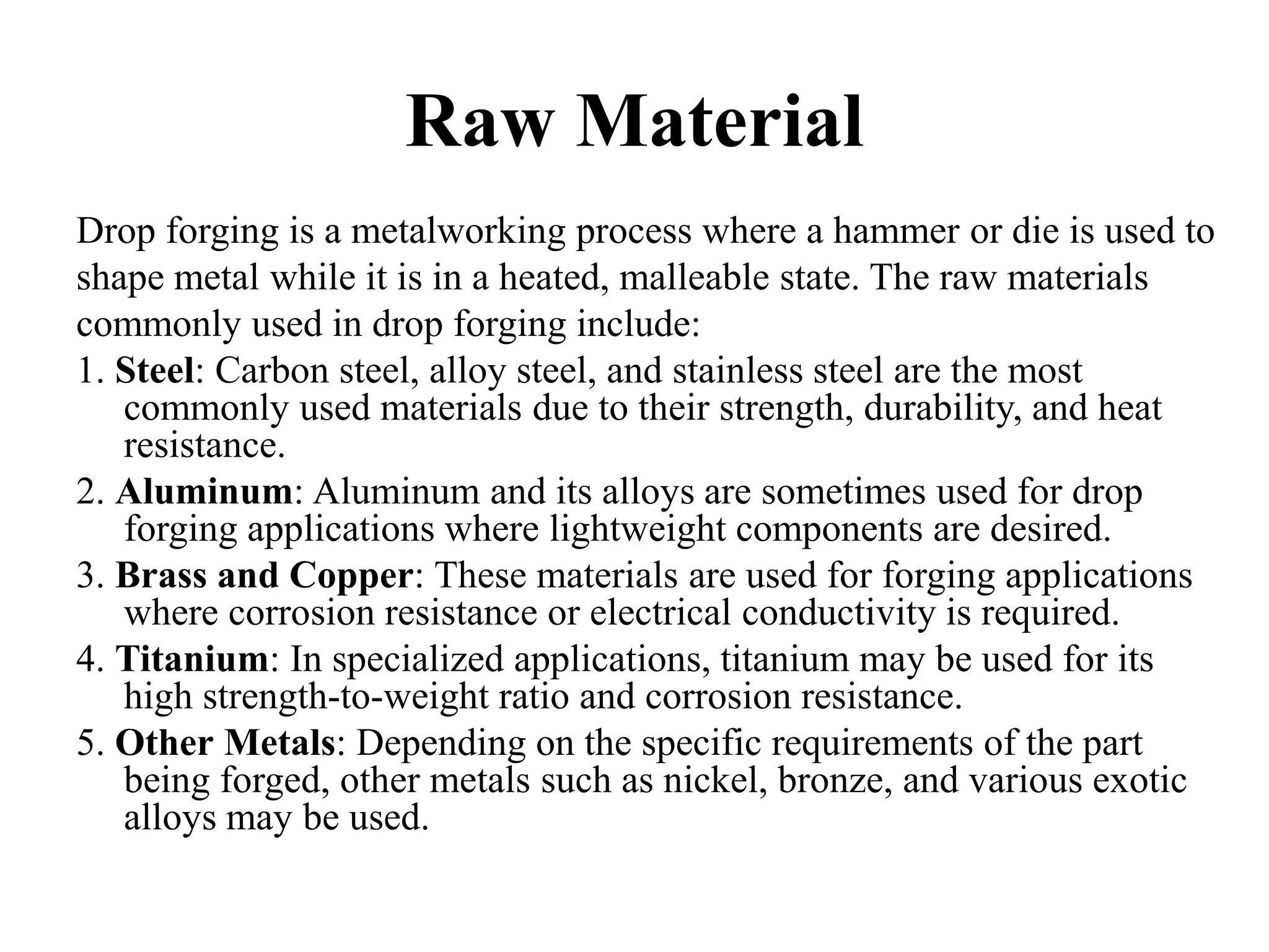 drop forging presentation of manufacturing processes.pptx