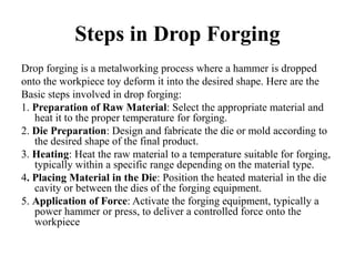 drop forging presentation of manufacturing processes.pptx