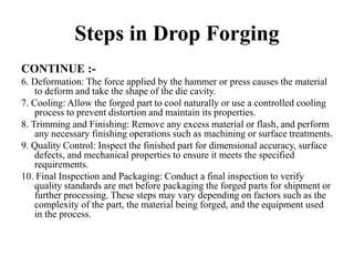 drop forging presentation of manufacturing processes.pptx