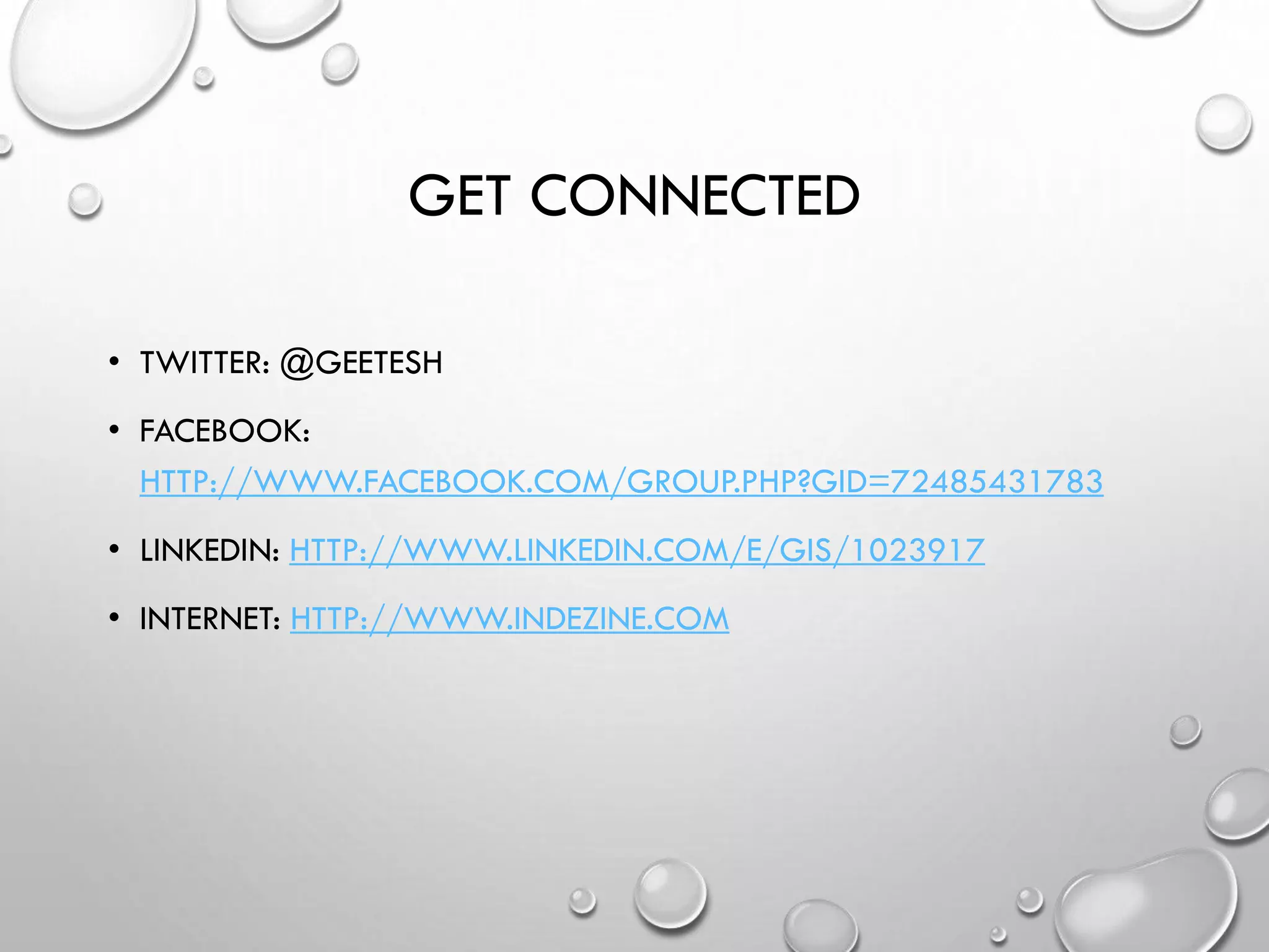 Droplet Theme in PowerPoint | PPTX