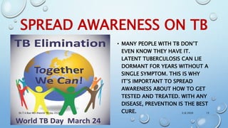 World Tuberculosis Day 2020 It's time to End TB! | PPTX