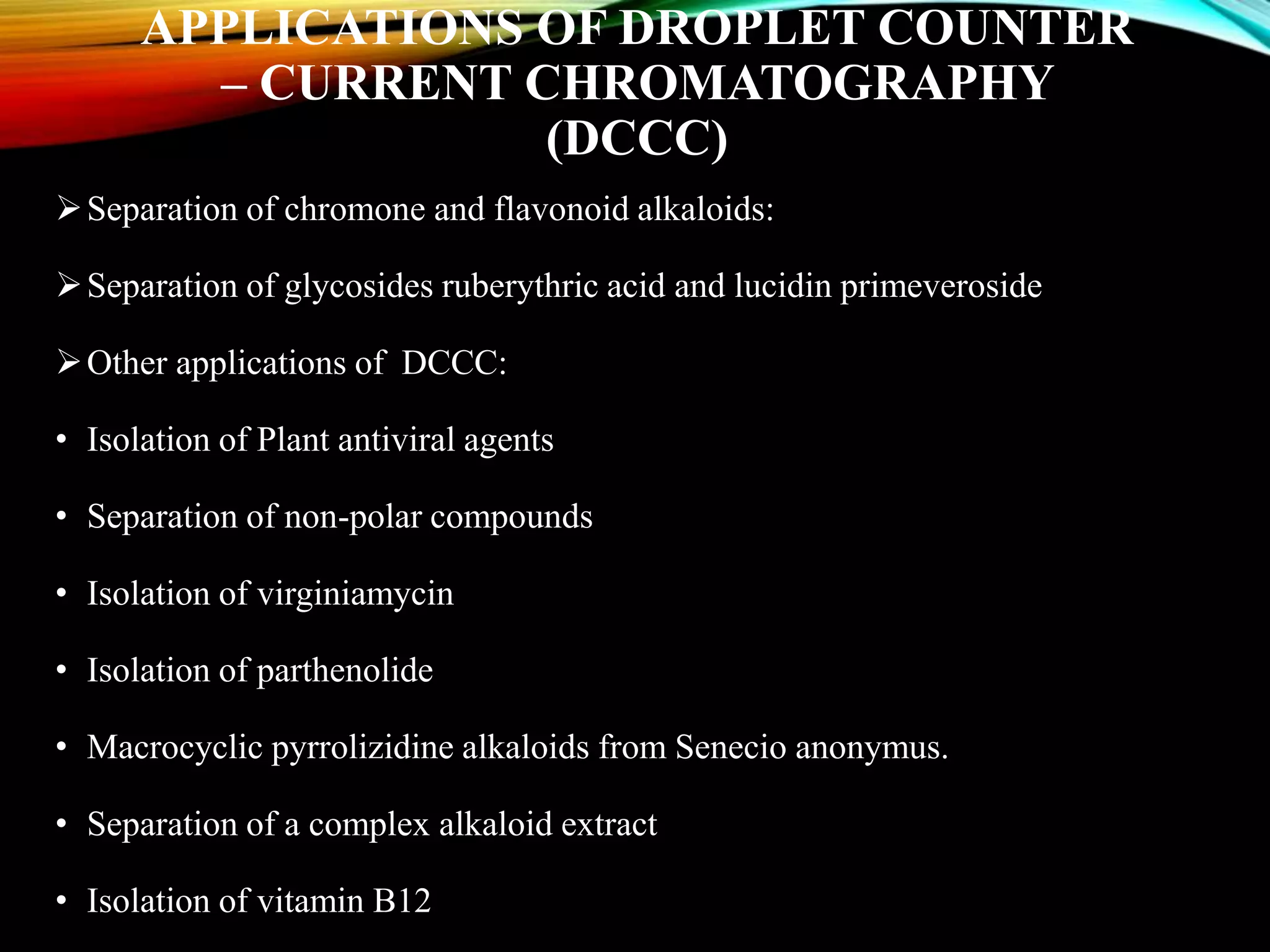 DROPLET COUNTER CURRENT CHROMATOGRAPHY.pptx