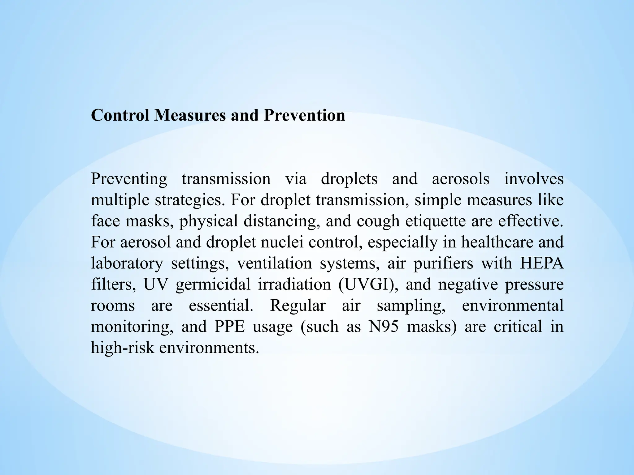 Droplets, Droplet Nuclei, and Aerosols.pptx