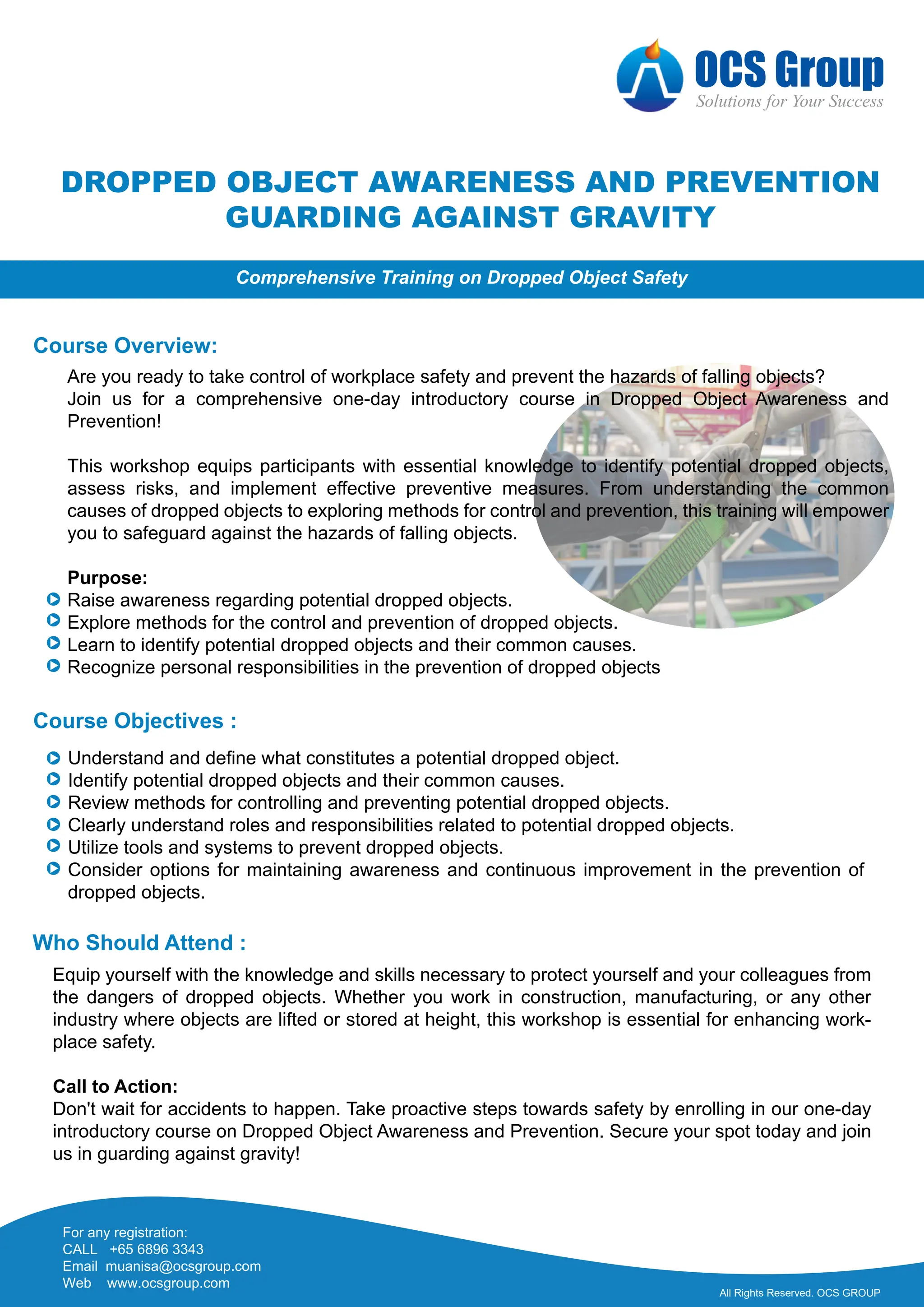 DROPPED OBJECT AWARENESS AND PREVENTION GUARDING AGAINST GRAVITY | PDF