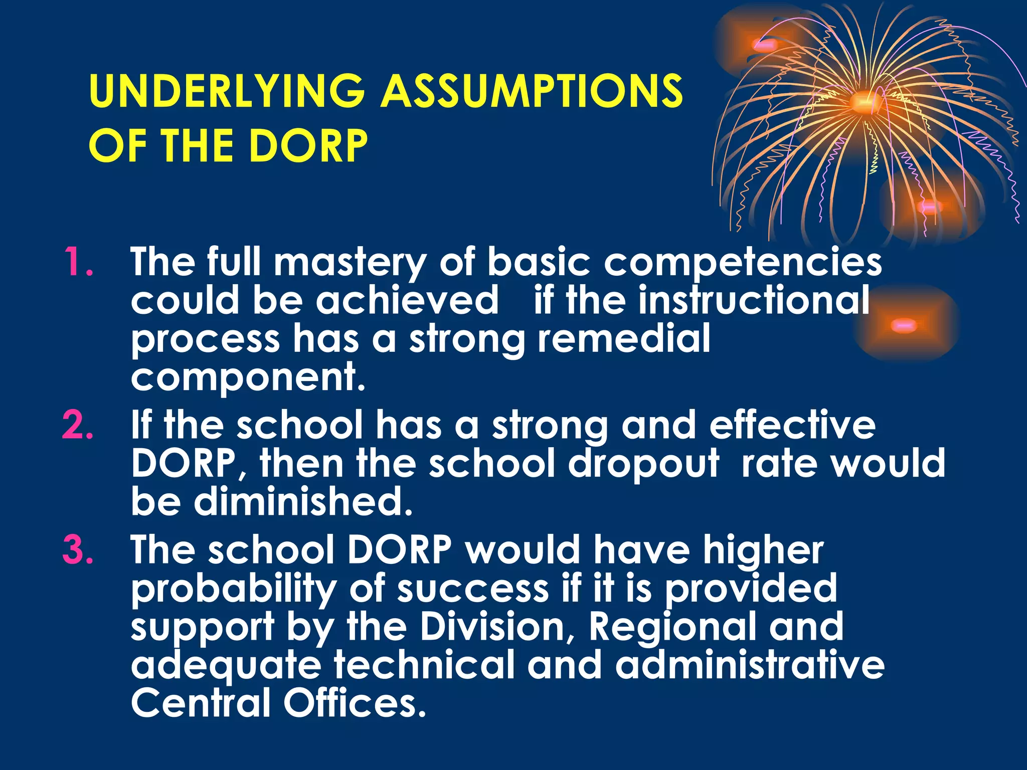 Dropout reduction program (dorp) | PPT