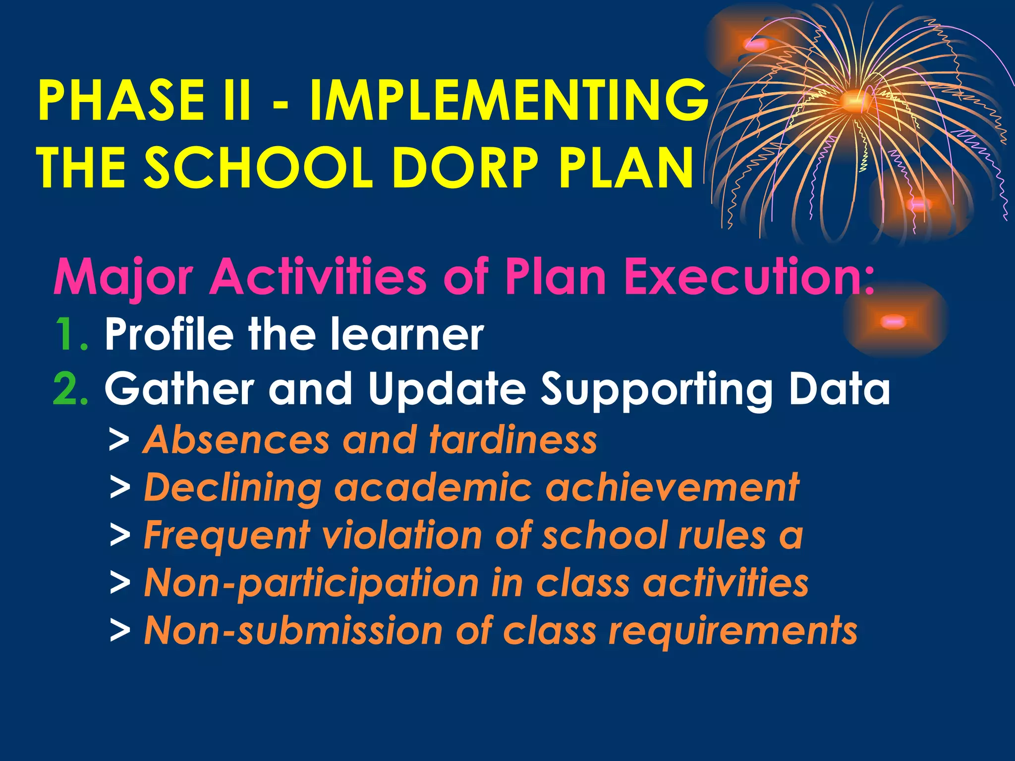 Dropout reduction program (dorp) | PPT