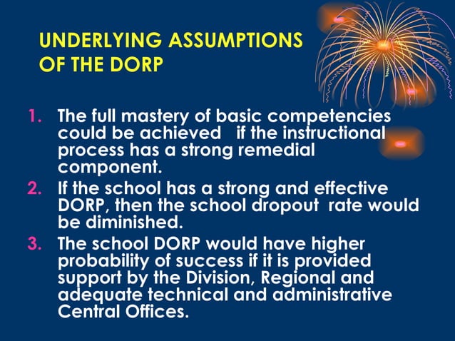 Dropout reduction program (dorp) | PPT