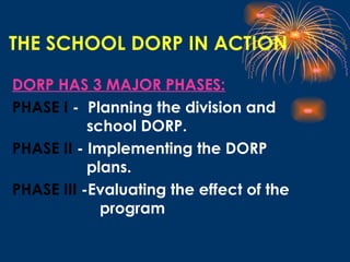 Dropout reduction program (dorp) | PPT