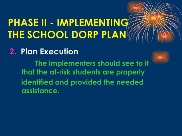 Dropout reduction program (dorp) | PPT