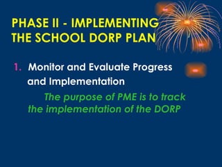 Dropout reduction program (dorp) | PPT