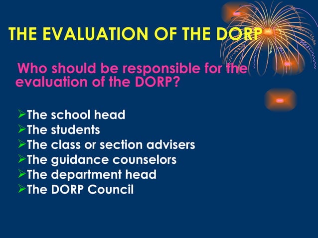 Dropout reduction program (dorp) | PPT