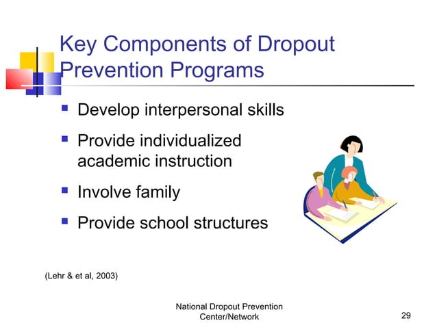 Dropouts for students | PPT