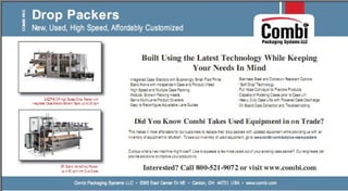 Combi Drop Packer | PDF