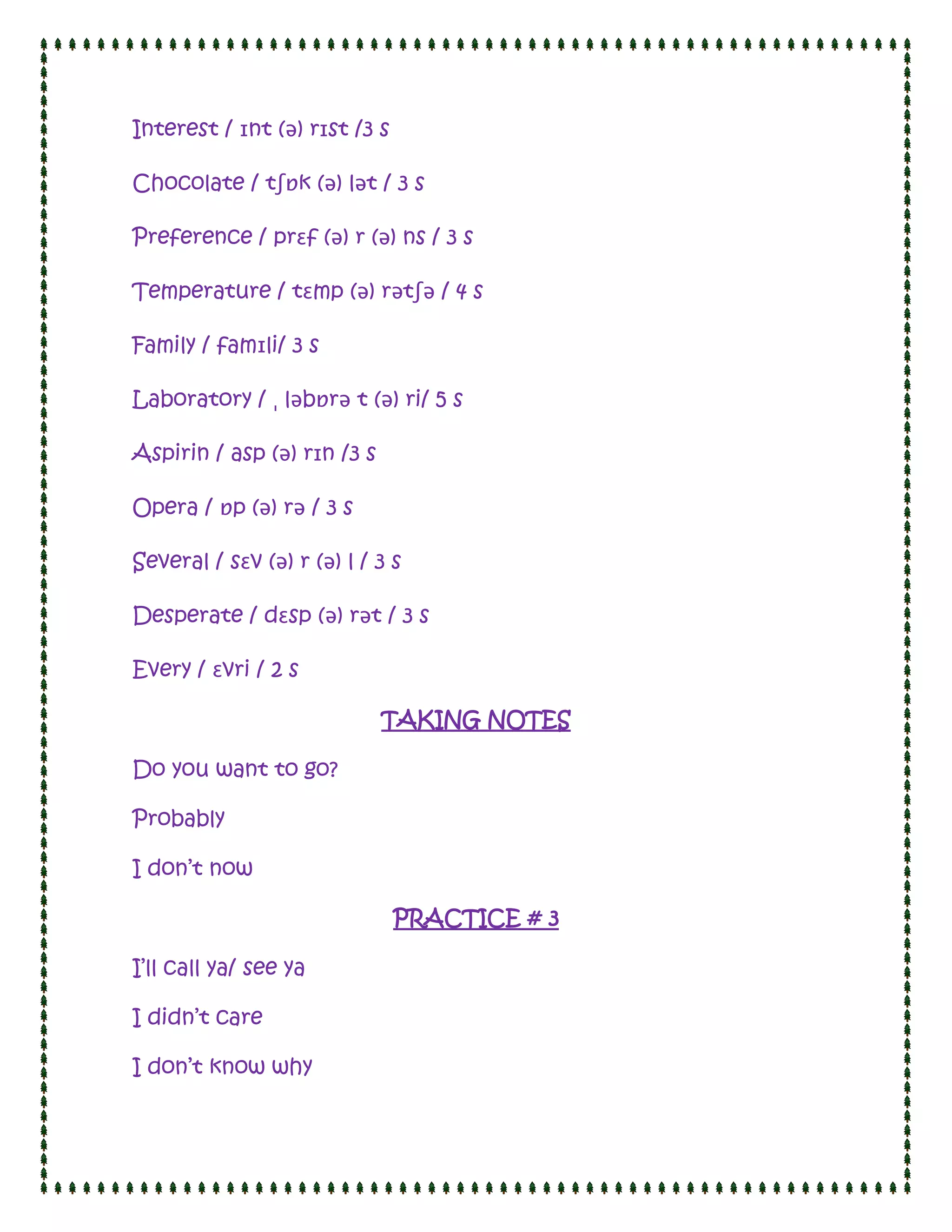 Dropped syllable | DOCX