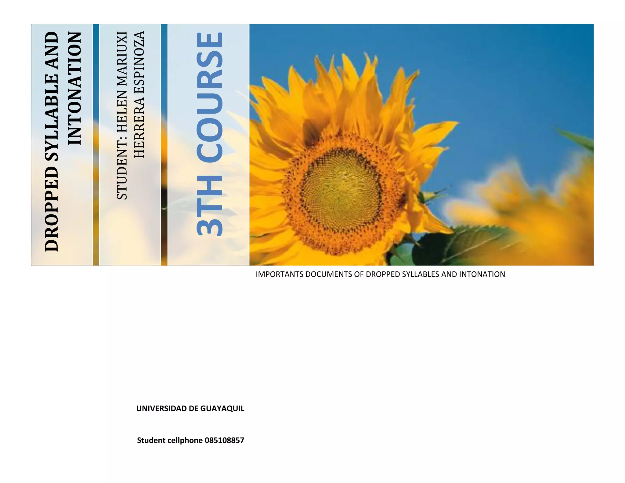 Dropped syllable | PPT