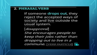DROP PHRASAL VERBS.pptx examples, exercises | PPT