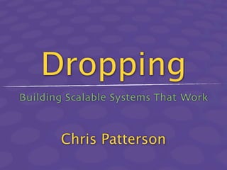Dropping ACID - Building Scalable Systems That Work | PPT