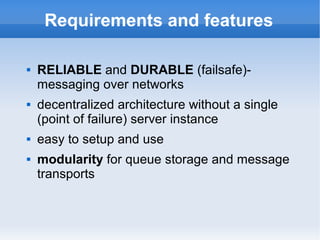 Dropr - The Message Queue project for PHP | PPT