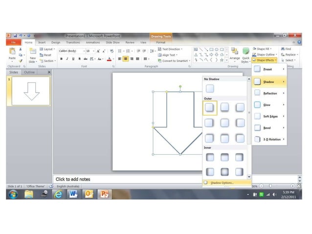 Drop Shadows Guide | PPTX
