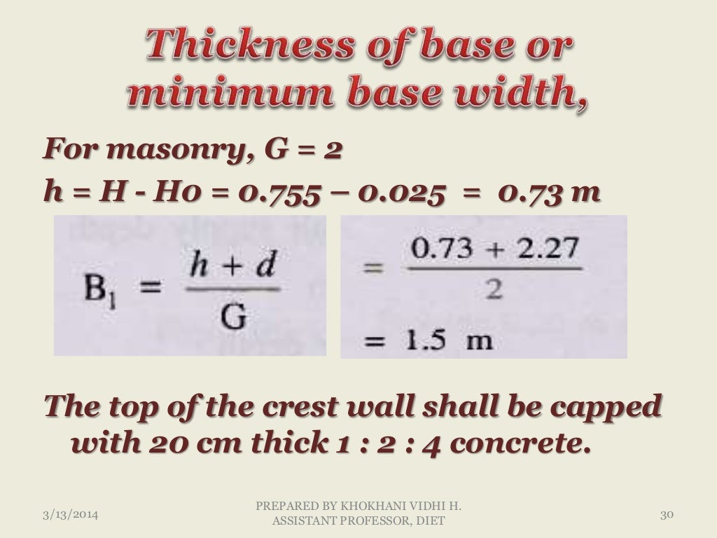 Drop structure lecture 1
